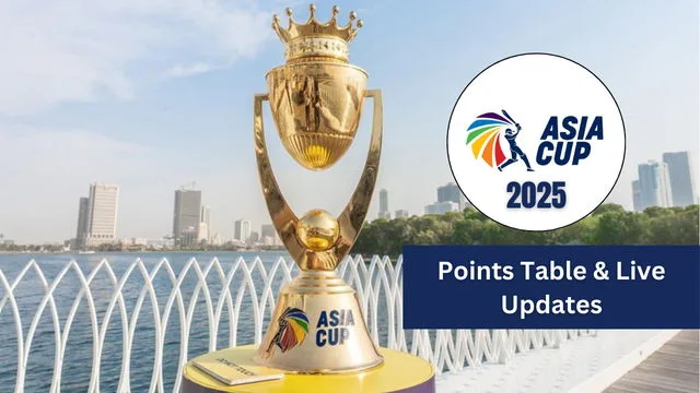 Asia Cup 2025 Points Table: Super 4 Rankings, Standings