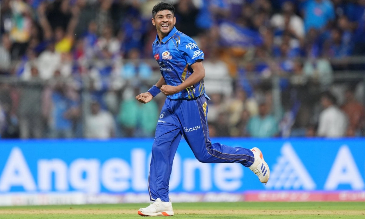 IPL 2025: Ashwani's fiery spell grabs three wickets, sinking KKR into trouble.