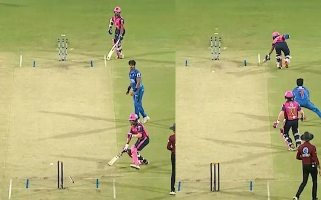 Watch: Wicketkeeper Stuns Everyone with Both Ends Run Out Hit in One ...