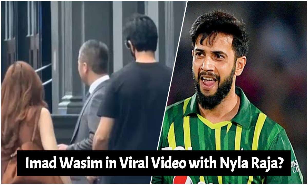 Imad Wasim’s Viral Video Sparks Affair Rumours with Nyla Raja