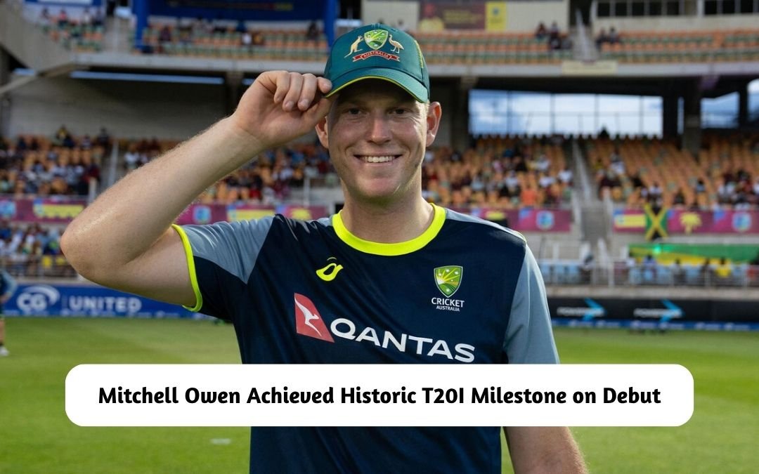WI vs AUS: Australia's Mitchell Owen Achieved Historic T20I Milestone ...