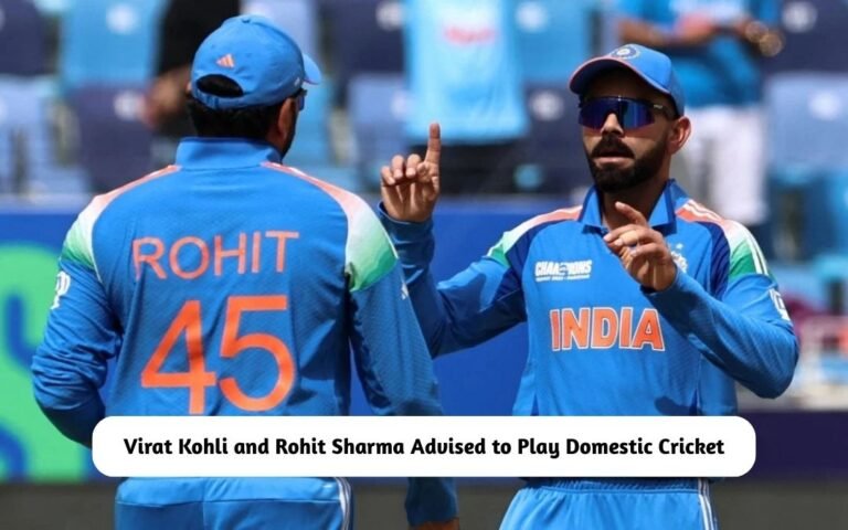 BREAKING: Virat Kohli and Rohit Sharma Advised to Play Domestic Cricket to Keep the World Cup ...
