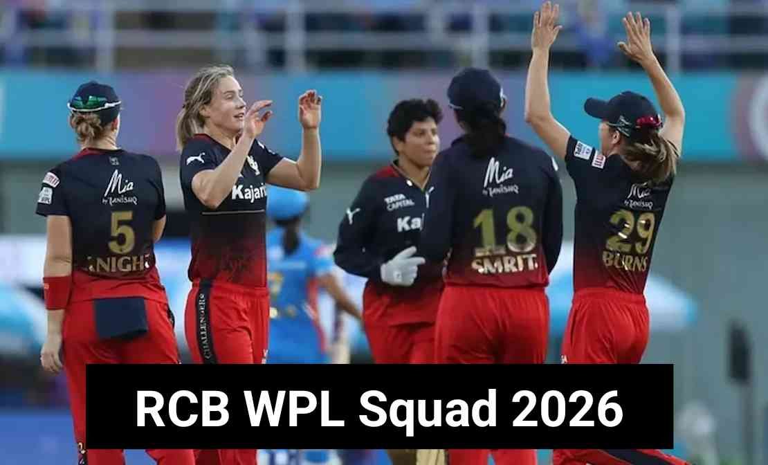 RCB WPL Squad 2026: Checkout full team players list with price