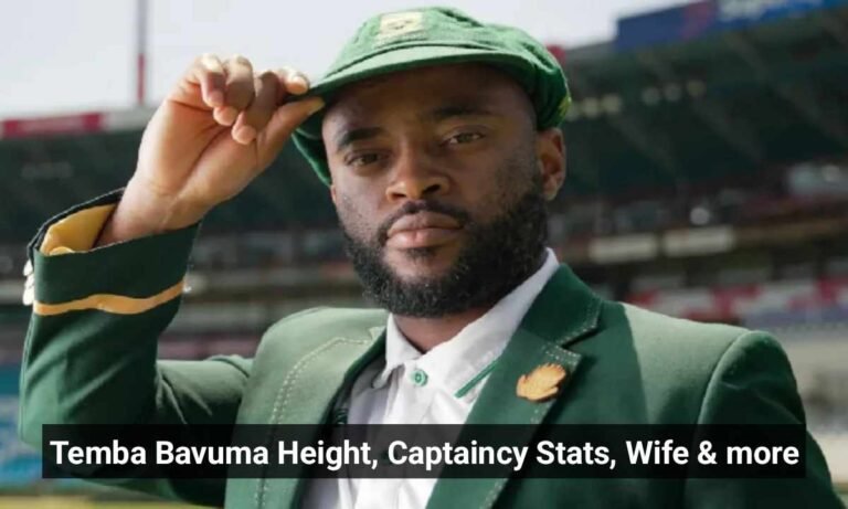 Temba Bavuma: Height, Age, Captaincy Stats or Records, Wife & more