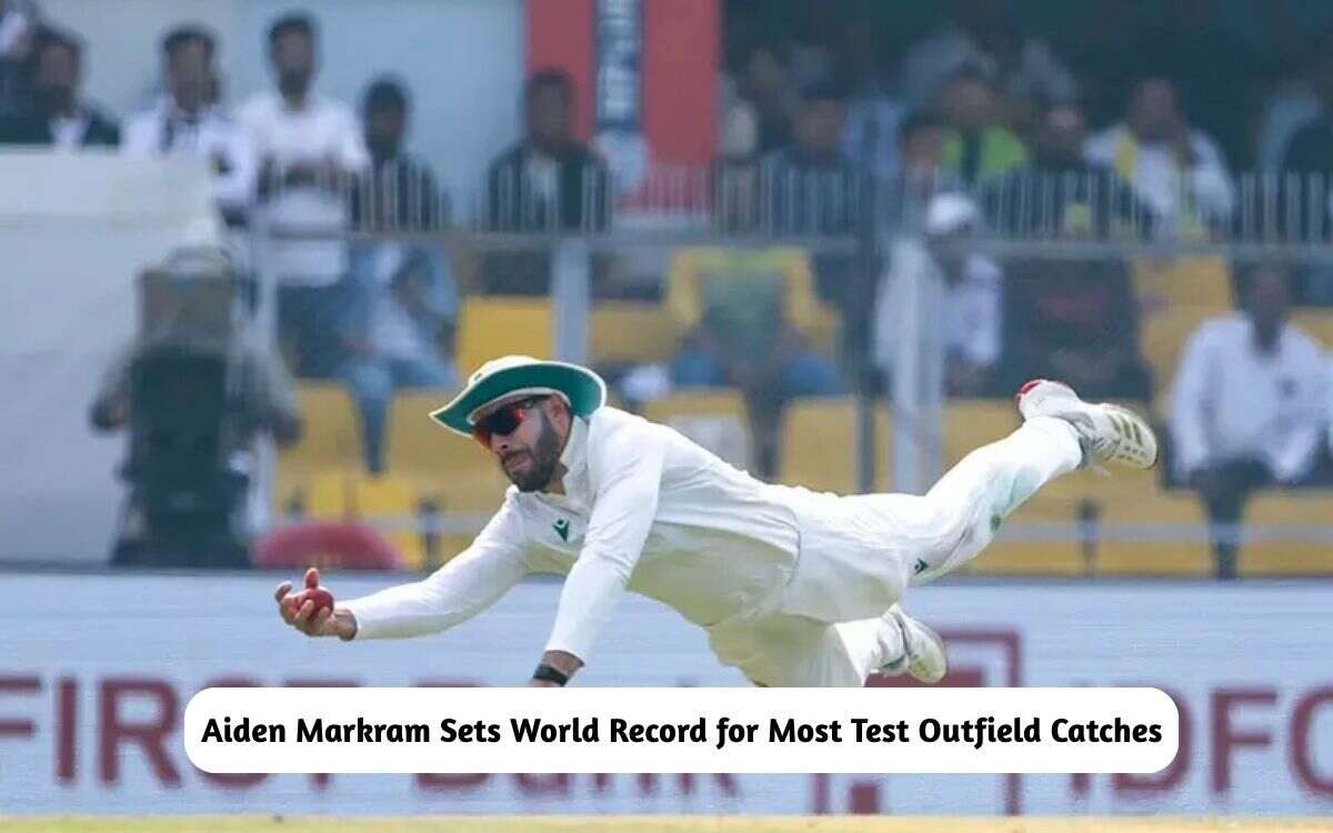 BREAKING: Aiden Markram Sets World Record for Most Test Outfield ...