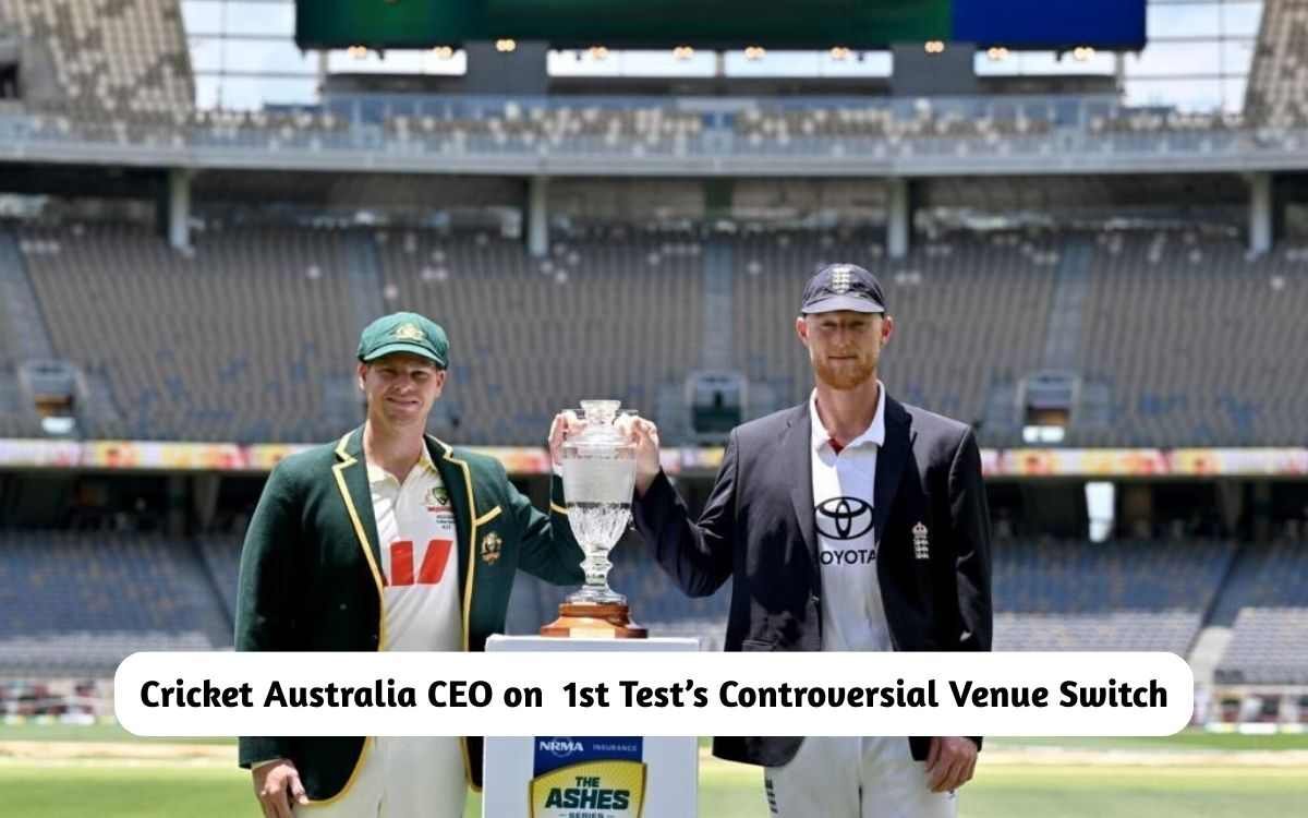 Ashes 2025-26: Cricket Australia CEO on Controversial Venue Switch from ...