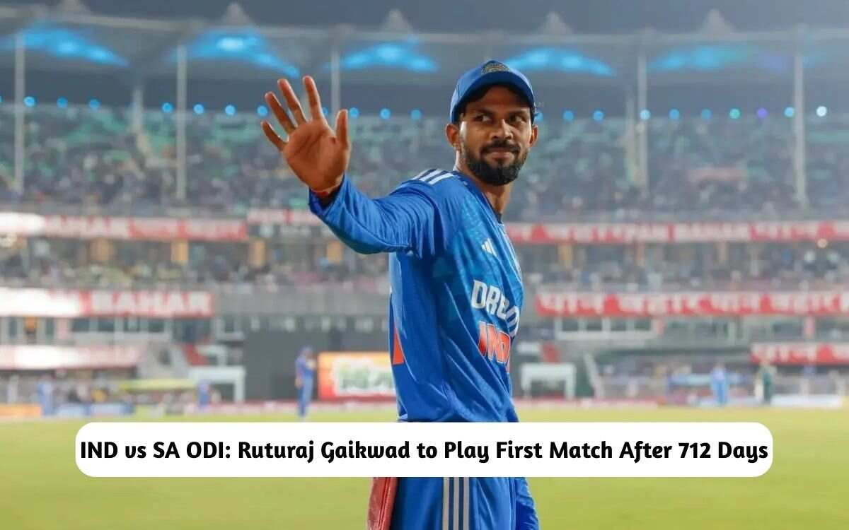 IND vs SA ODI: Ruturaj Gaikwad to Play First Match, Rishabh Pant Likely to Be Benched ...
