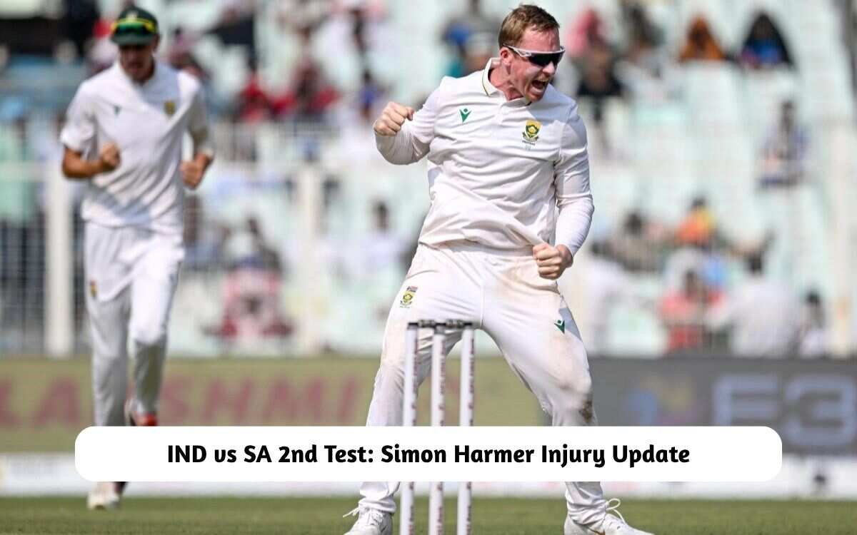 IND vs SA 2nd Test: Simon Harmer Injury Update - South Africa Delivers ...