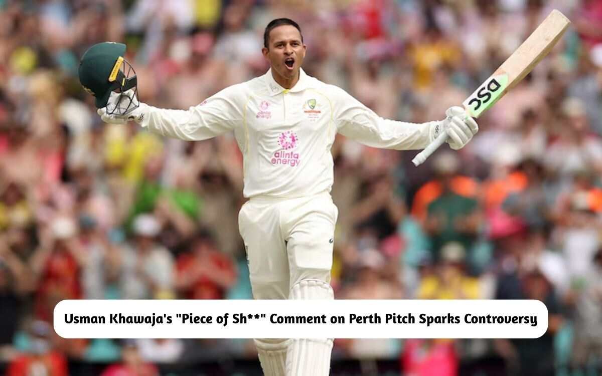 Ashes 2025-26: Usman Khawaja's "Piece of Sh**" Comment on Perth Pitch ...