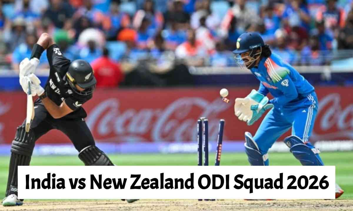 India vs New Zealand ODI Squad 2026 Team List: Check Captains & More ...