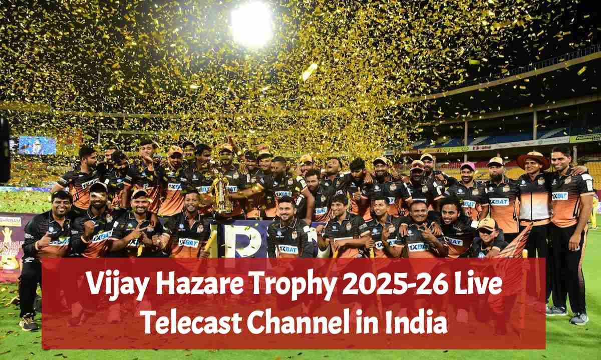Vijay Hazare Trophy 2026 Schedule: Teams, Venues – crictrends.in