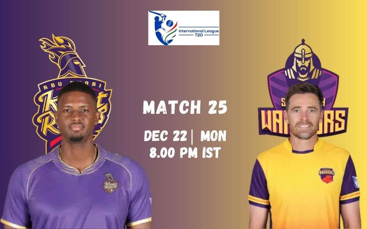 ILT20: ADKR vs SW Dream11 Prediction Today Match 25 T20, Pitch Report ...