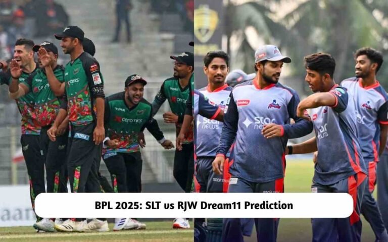 BPL 2026: SLT vs RJW Dream11 Prediction Today Match 1, Playing XI ...