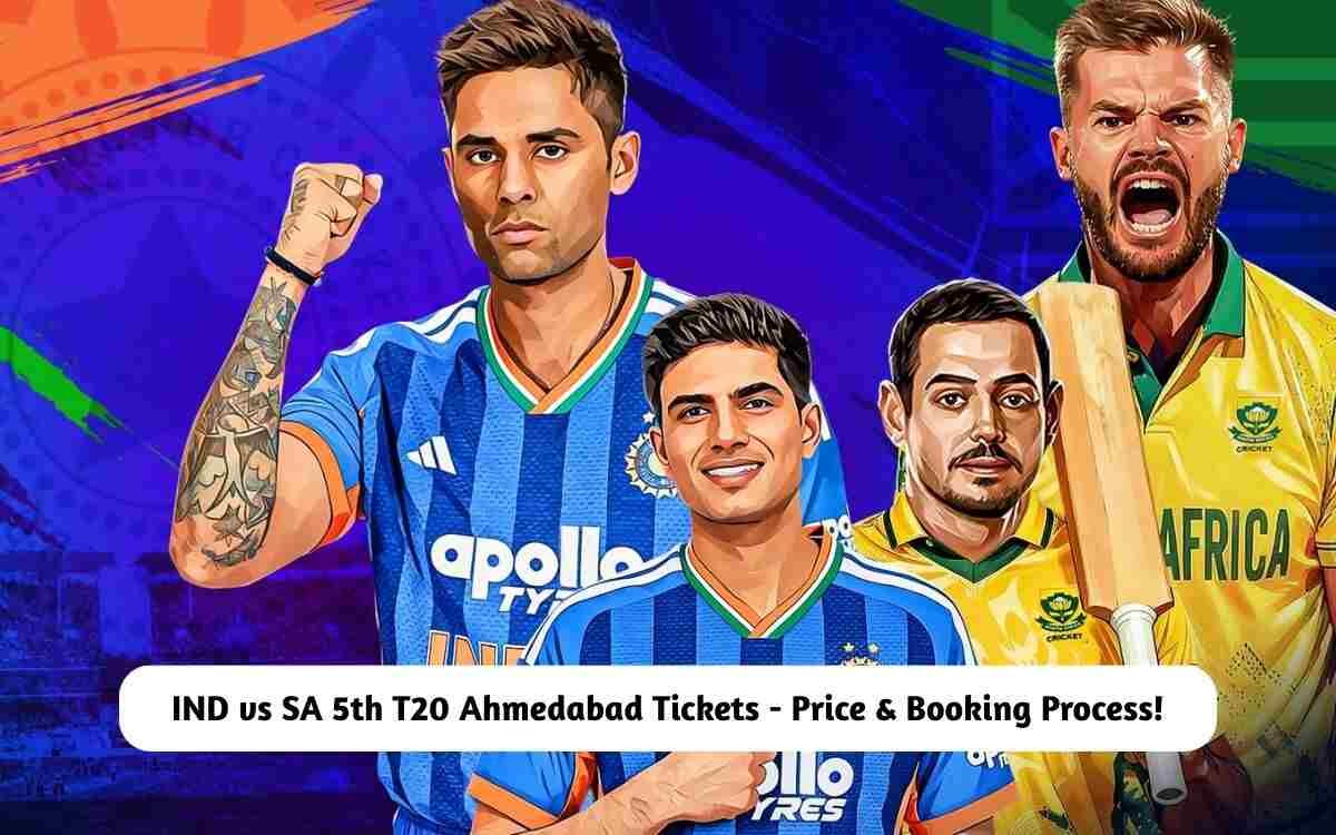 IND vs SA 5th T20 Ahmedabad Tickets - Price & Booking Process ...