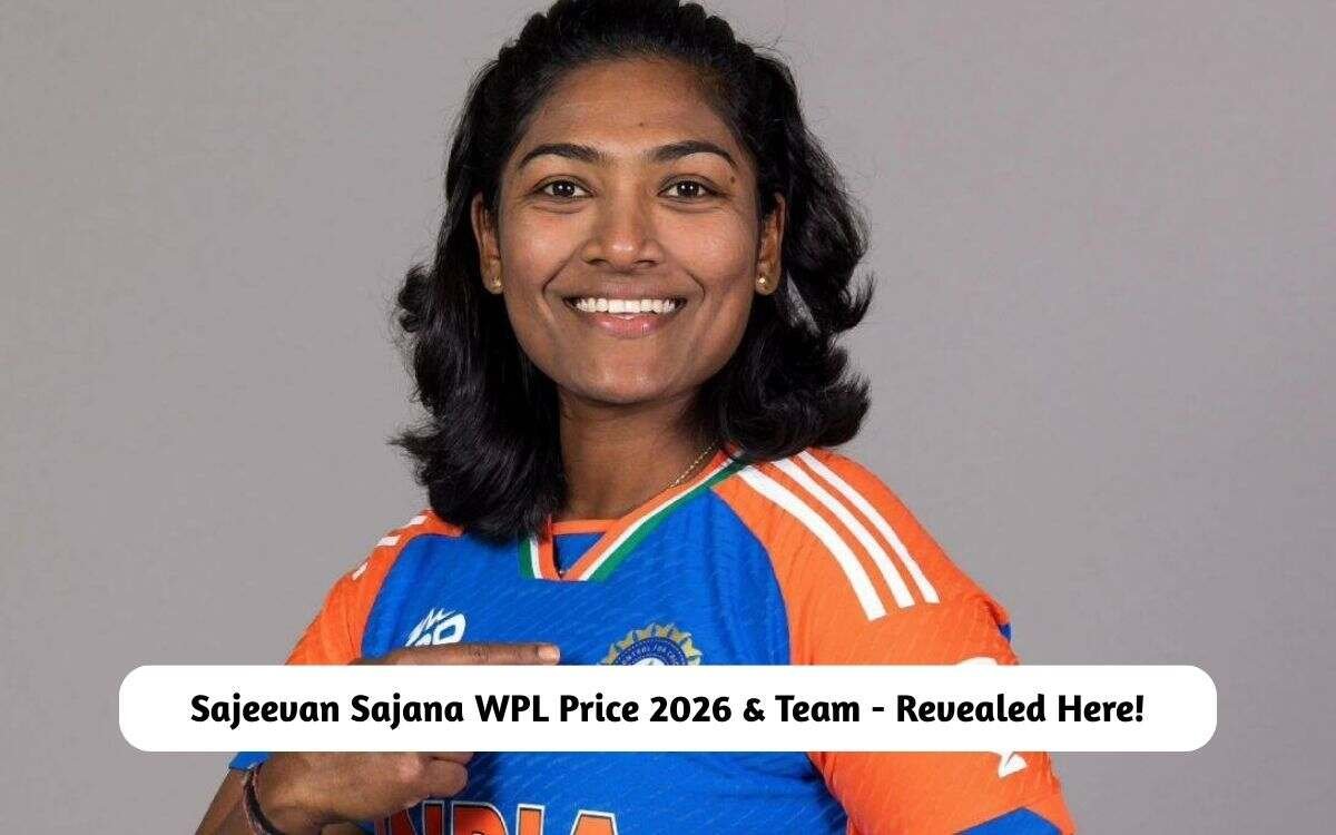 Sajeevan Sajana WPL Price 2026 & Team - Revealed Here! – crictrends.in