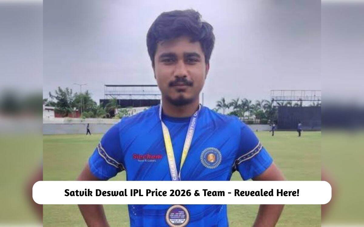 Satvik Deswal IPL Price 2026 & Team - Revealed Here! – crictrends.in