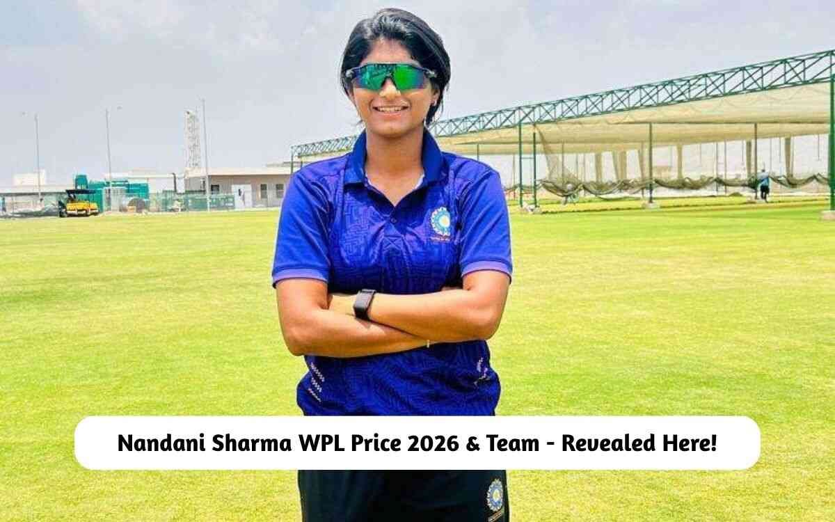 Nandani Sharma WPL Price 2026 & Team - Revealed Here! – crictrends.in