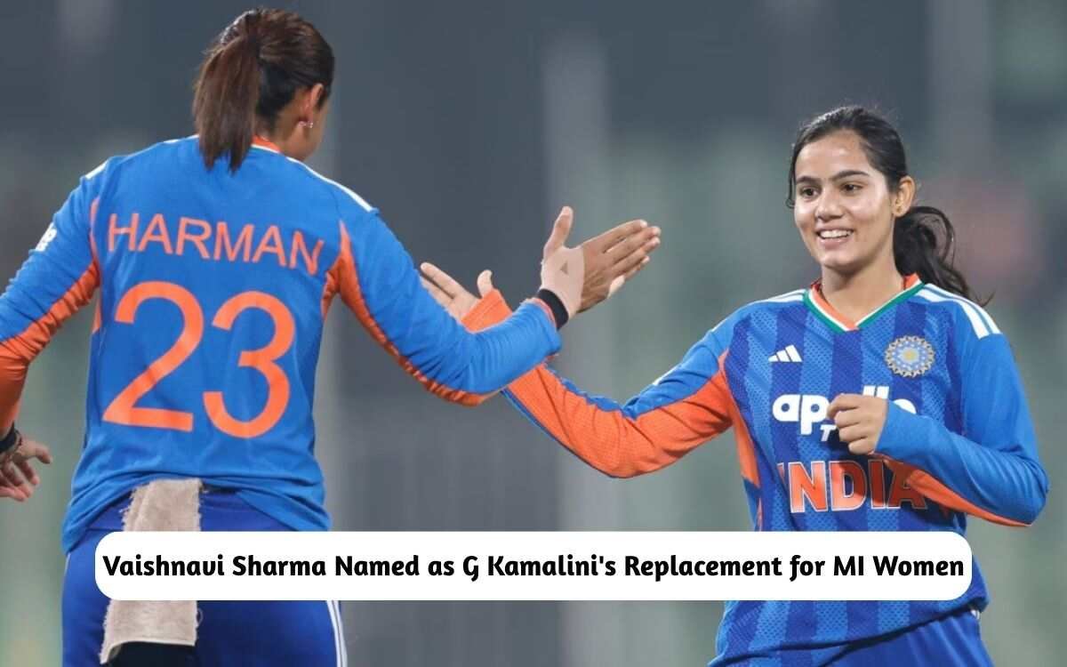 WPL 2026: Vaishnavi Sharma Named as G Kamalini's Replacement for the ...