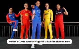 Women IPL 2026 Schedule - Official Match List Revealed Here ...