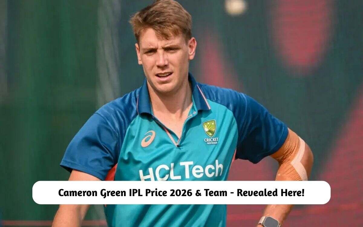 Cameron Green IPL Price 2026 & Team - Revealed Here! – crictrends.in