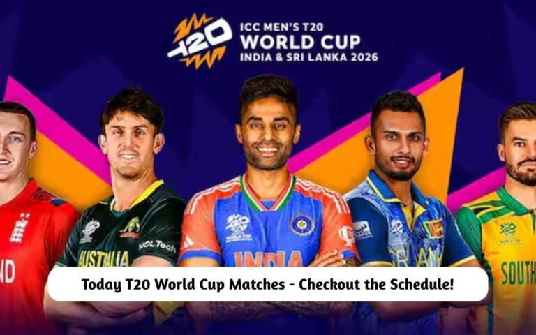 Today T20 World Cup Matches - Checkout the First Day's Schedule ...