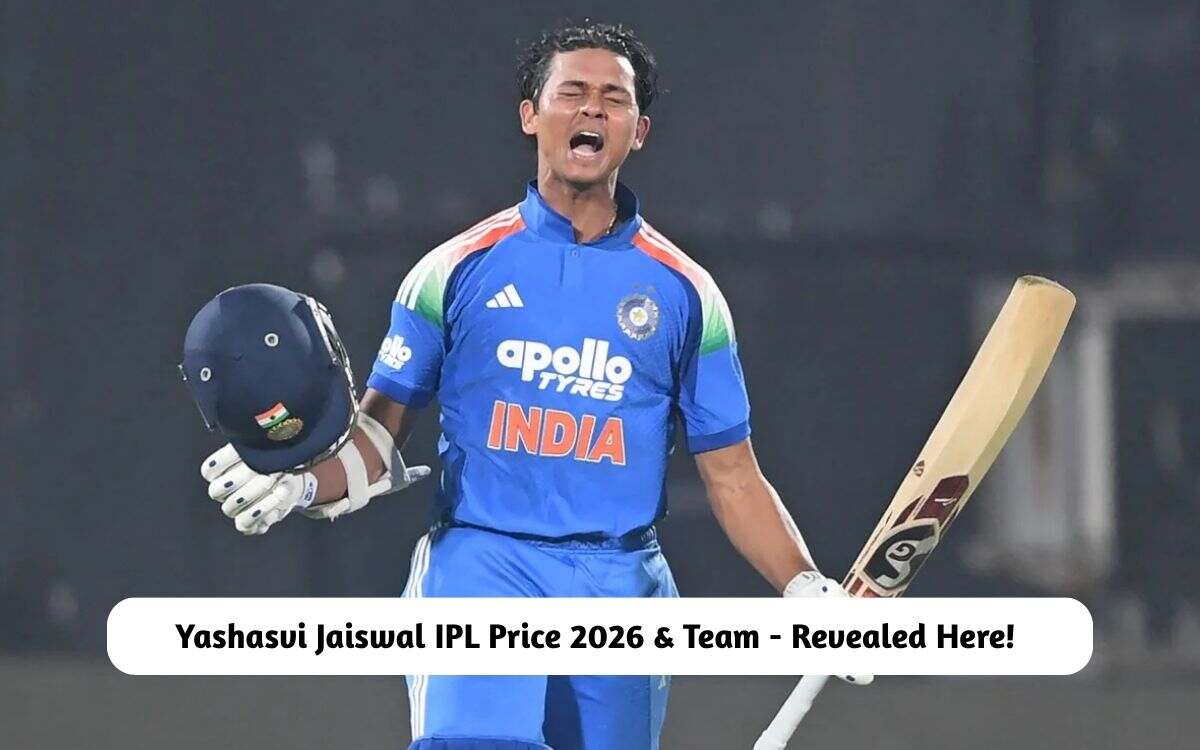 Yashasvi Jaiswal IPL Price 2026 & Team - Revealed Here! – crictrends.in
