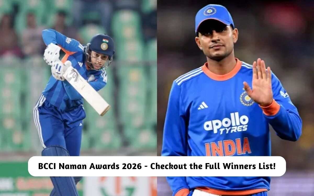 BCCI Naman Awards 2026 - Checkout the Full Winners List Here ...