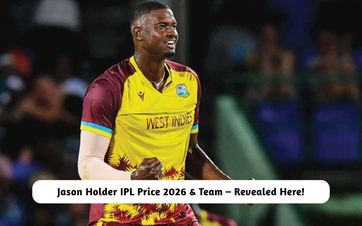 Jason Holder IPL Price 2026 & Team – Revealed Here! – crictrends.in