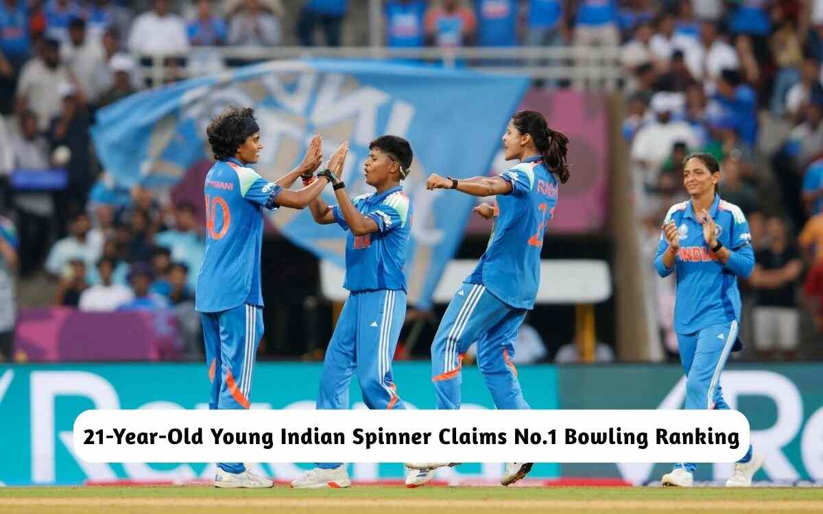 21-Year-Old Young Indian Spinner Claims No.1 Bowling Ranking ...